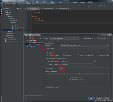 Intellij Idea Springboot Idea Spring Profiles Active Prod Csdn