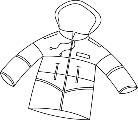 Premium Vector Ski Jacket Doodle