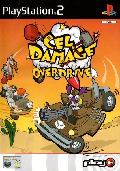 Cel Damage Overdrive Ps2 Playd Twisted Realms Video Game Store Retro