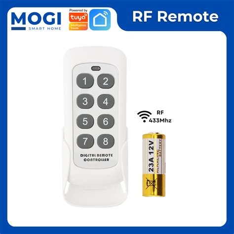 Rf433mhz 8 Button 10 Button Wireless Remote Control Fixed Code Shopee Malaysia