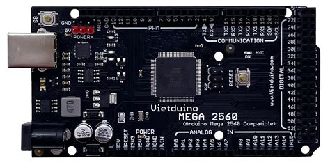 Mạch Vietduino Mega 2560 Arduino Mega2560 Compatible Makerlab Wiki