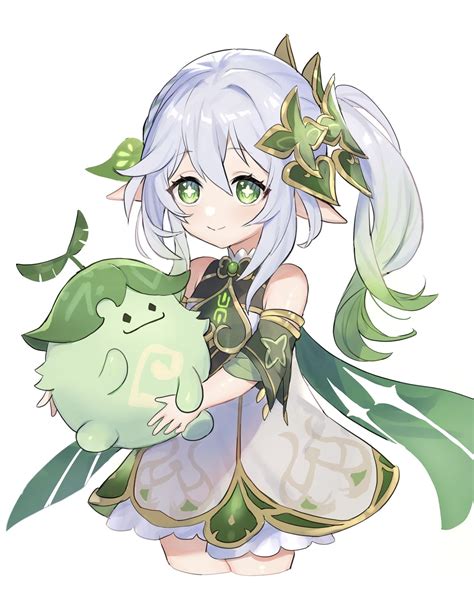 Nahida And Aranara Genshin Impact Drawn By Shiromimin Danbooru