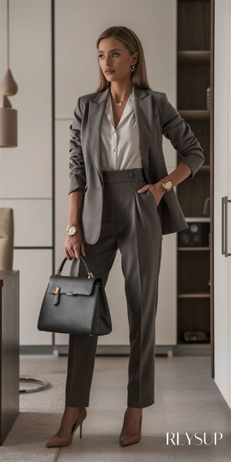 Sophisticated Career Woman Office Outfit Inspiration Suits For Women