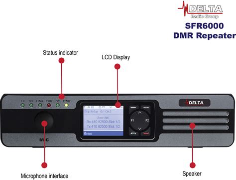 Delta Sfr6000 Single Frequency Dmr Repeater