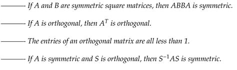 Solved If A And B Are Symmetric Square Matrices Then Chegg Com