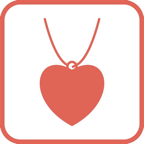 Locket Vector Icon 19893135 Vector Art At Vecteezy