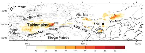Acp Climatology Of Asian Dust Activation And Transport Potential