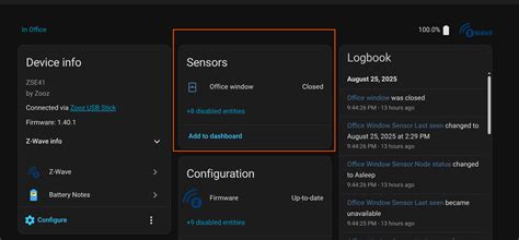 New Z Wave Js Door Sensor Wont Work As A Trigger For An Automation Z Wave Home Assistant