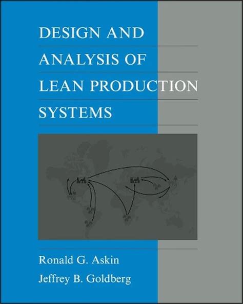 Design And Analysis Of Lean Production Systems By Ronald G Askin English Pape Eur 15205