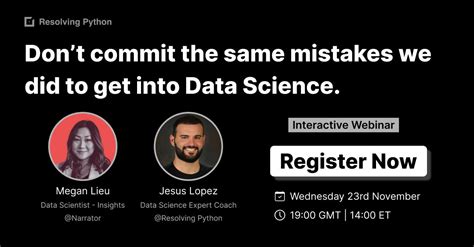 😮‍💨 you are trying to get into data science but feel overwhelmed by the