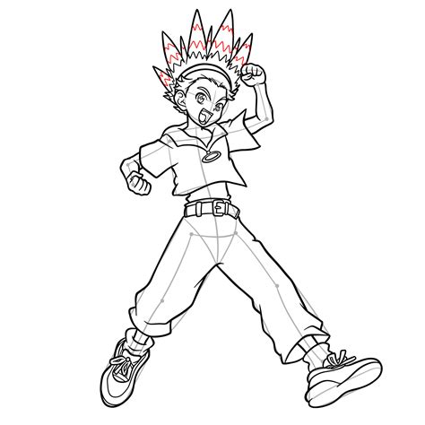 Learn How To Draw Robin Bird Kazami From Beyblade X