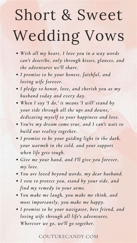 Best Wedding Vows How To Write Them Plus Examples Artofit