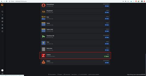 zabbix对接grafana csdn博客