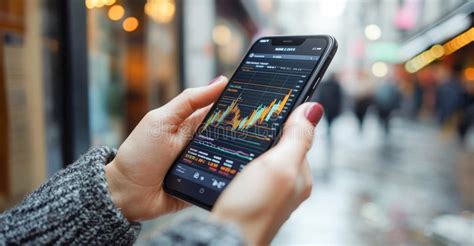 Mobile Banking Transaction Verification On A Smartphone In A Busy Mobile Banking Transaction Verification On A Smartphone In A Busy