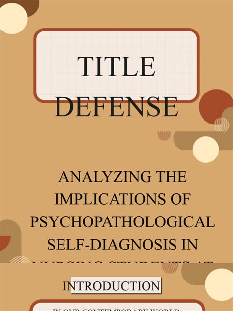 Self Diagnosis Final Pdf