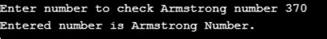 Armstrong Number In C How To Algorithm Check In Number