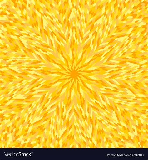 Colorful Dynamic Geometrical Radial Pattern Vector Image