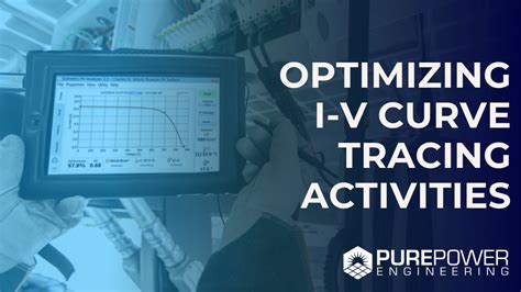 Optimizing I V Curve Tracing Activities