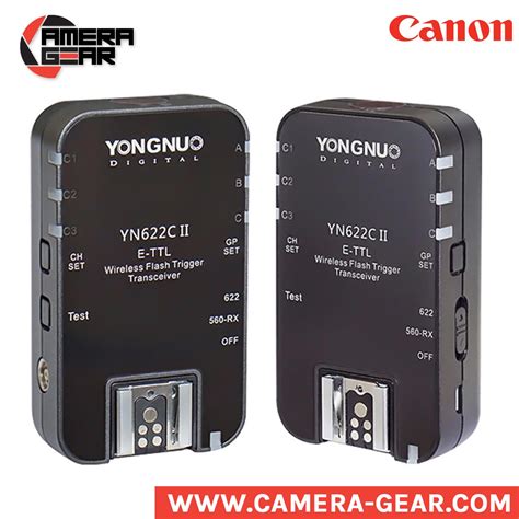 Yongnuo YN622C II Flash Radio Triggers For Canon Camera Gear