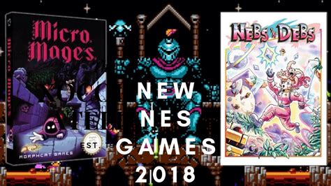 Nebs And Debs Micro Mages 2 New Nes Games In 2018 Youtube