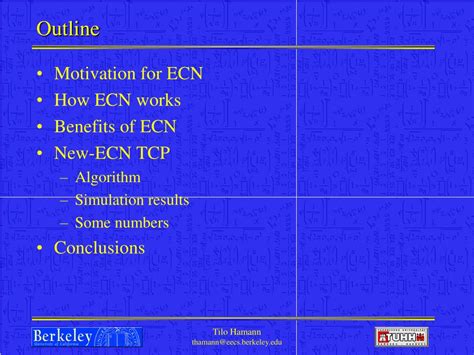 Ppt Explicit Congestion Notification Ecn Powerpoint Presentation