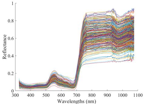 Reflectance Spectra Of Potato Crop Canopy Of Four Growth Stages A Download Scientific