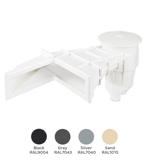 Aqua Lux Abs Overflow Corner Skimmer Aqua