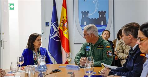 Robles Destaca La Labor Imprescindible Del Caoc De La Otan En