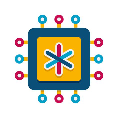 Microchip Flaticons Flat Icon