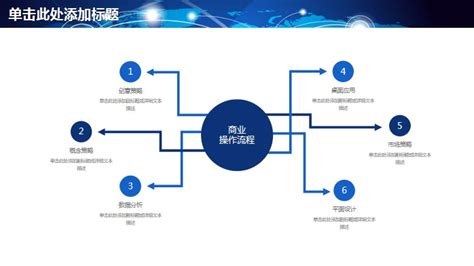 Blue Technology Business Ppt Template Google Slide And PowerPoint Template Blue Business