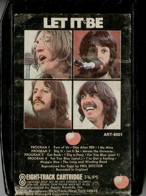 Beatles Let It Be Album
