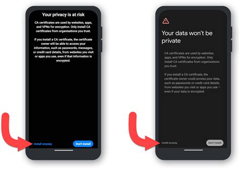 Android Setup And Certificates