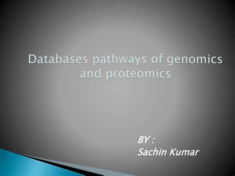 Introduction To The Proteomics Bioinformatics Course 2016 Ppt