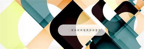 기하학적 인 사각형 배너를 추상화합니다 브로슈어 또는 전단지 프레 젠 테이 션 및 웹 디자인 레이아웃에 대 한 벡터 일러스트 레이 션 0명에 대한 스톡 벡터 아트 및 기타