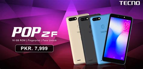 Tecno Launches Pop F In Pakistan