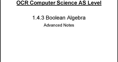 ocr as level advanced notes computer system pmt education