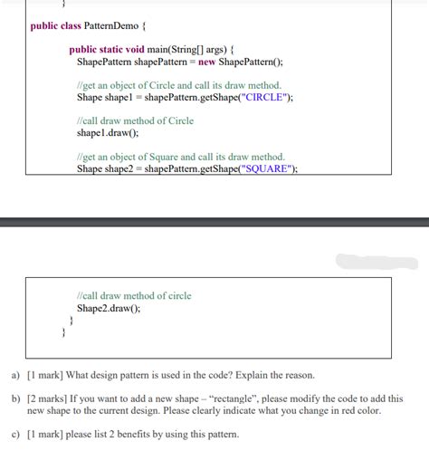 Solved Please Read The Follow Code And Finish The Chegg