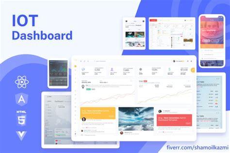 Design And Develop Custom Iot Dashboard By Shamoilkazmi Fiverr