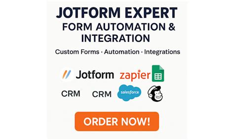 Create And Automate Jotform For Seamless Workflow By Techemmanuel153 Fiverr