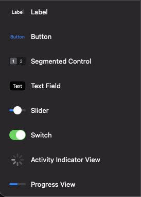 IOS UI Component