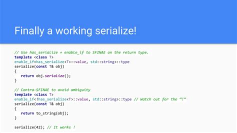 C 那些事之sfinae 腾讯云开发者社区 腾讯云