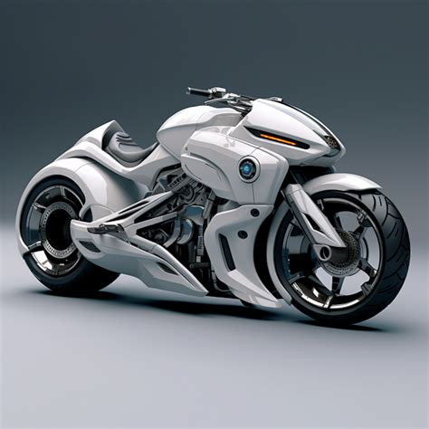Midjourney概念摩托车设计 普象网
