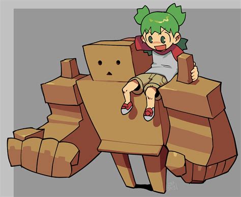 Koiwai Yotsuba And Danboo Yotsubato Drawn By Inktaru Danbooru