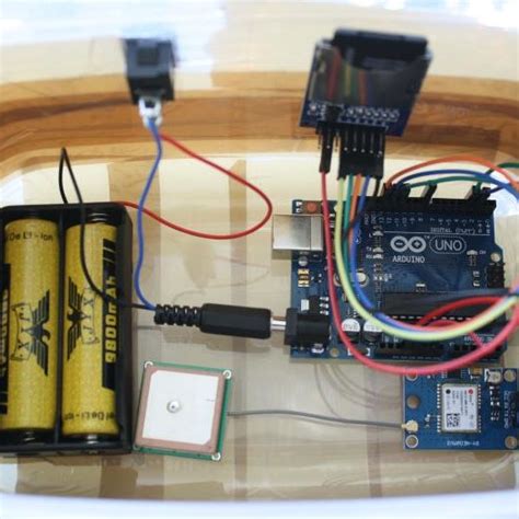 Esquema De Montagem Do Gps Arduino Observação O Aplicativo Fritzing Download Scientific