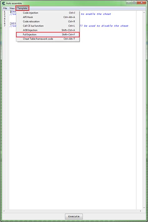 Fileceformautoassemblercodeinjectionautoassembler03png Cheat Engine