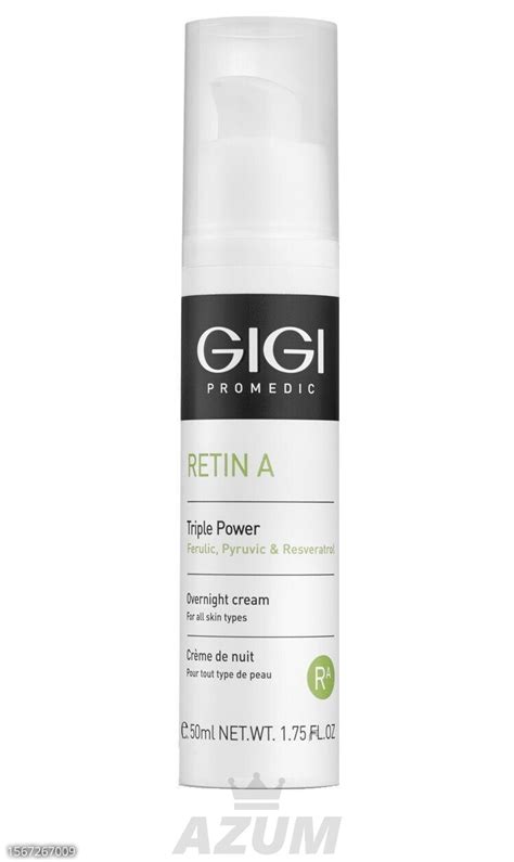 Gigi cosmetics Triple Strengthening Night Cream Retin A Triple Power ...