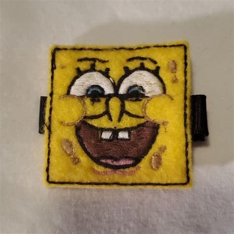 Yogi And Cecils Boutique Accessories New Spongebob Squarepants Felt