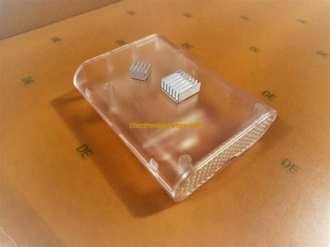 Good Quality Raspberry Pi Transparent Casing With Heat Sinks Star International