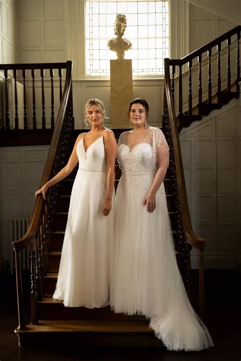 Amsterdam TC-W458 | Silver Art Deco Beaded Tulle Wedding Dress | True Curves