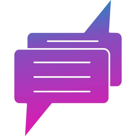 Messaging Generic Flat Gradient Icon